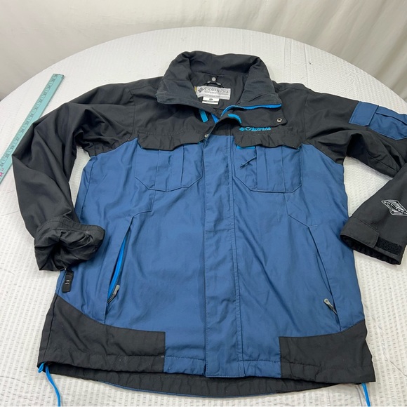Columbia | Jackets & Coats | Columbia Black And Blue Outdoor Jacket ...